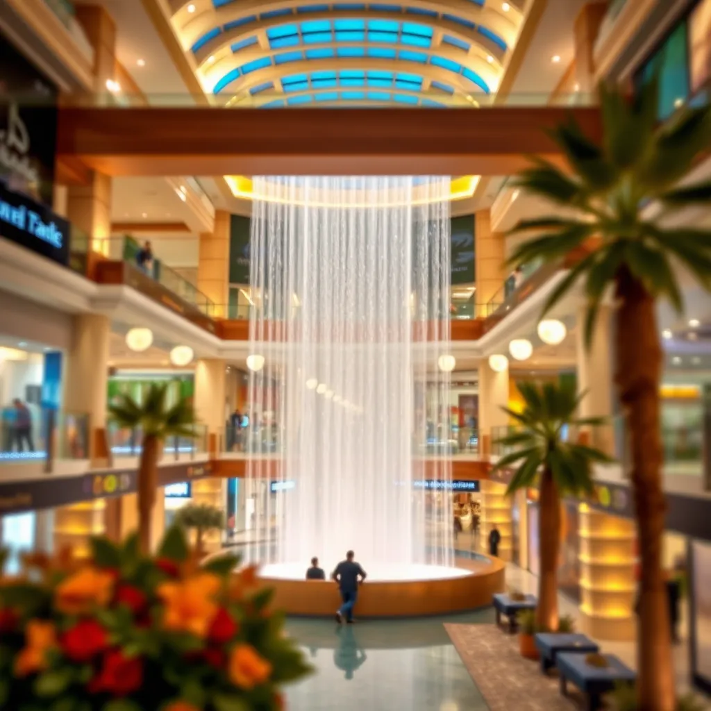 Exploring the Architectural Wonders of Dubai Waterfall Mall