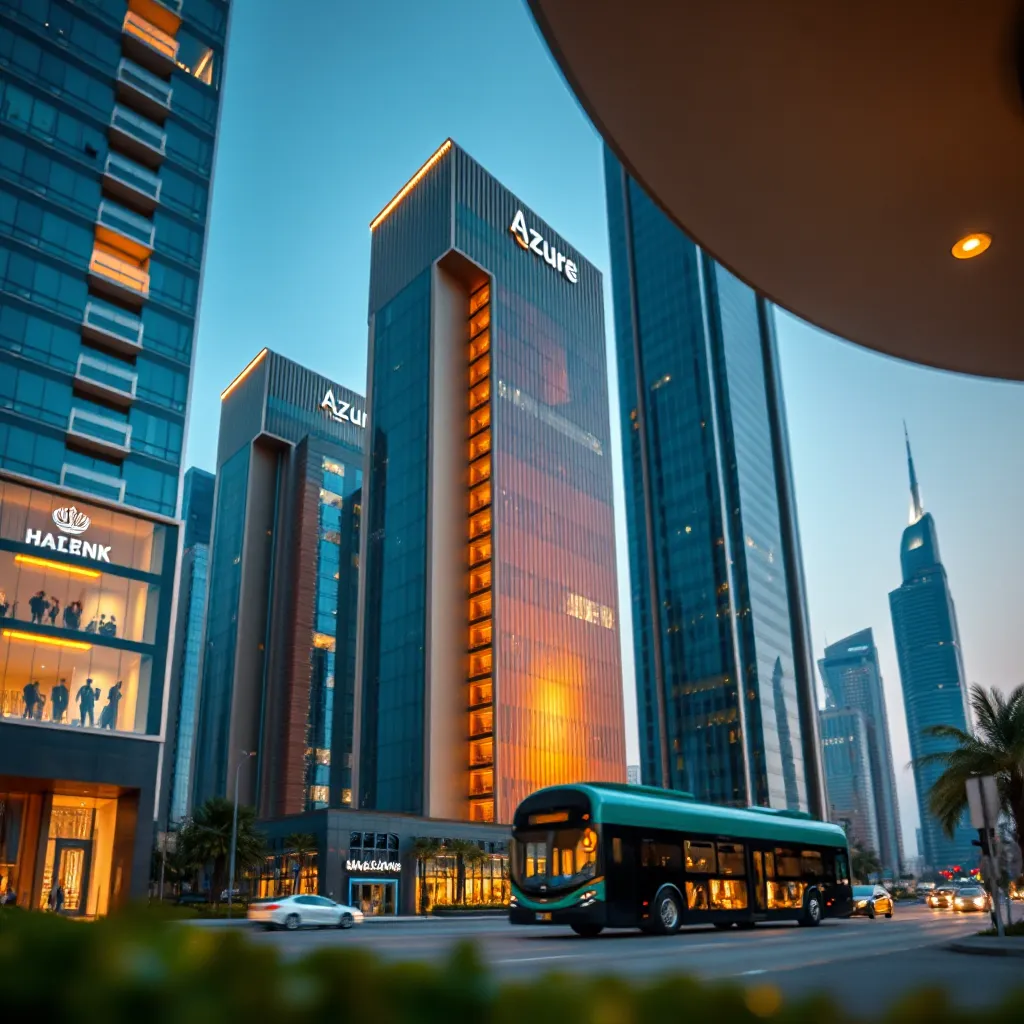 Exploring Azure Buildings: Dubai's Architectural Evolution