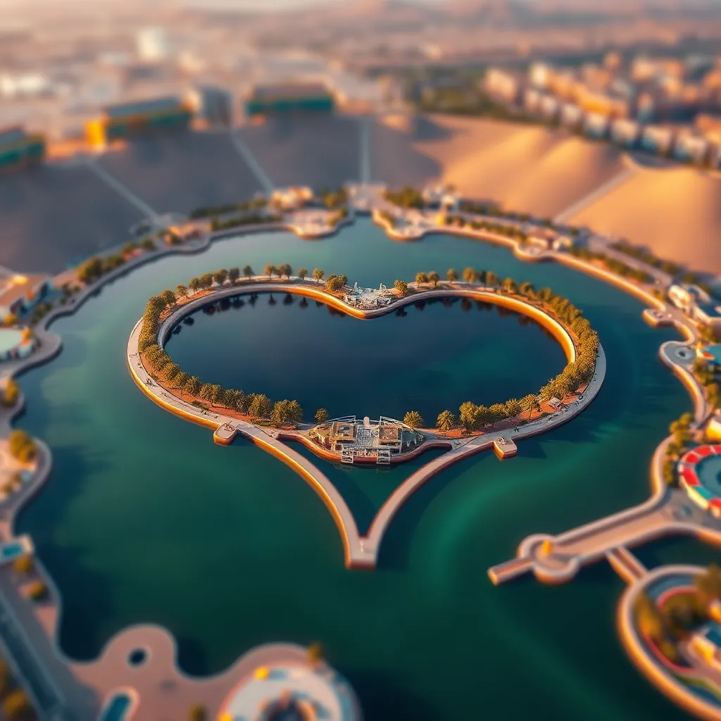 Discovering Qudra Love Lake: Dubai's Scenic Oasis