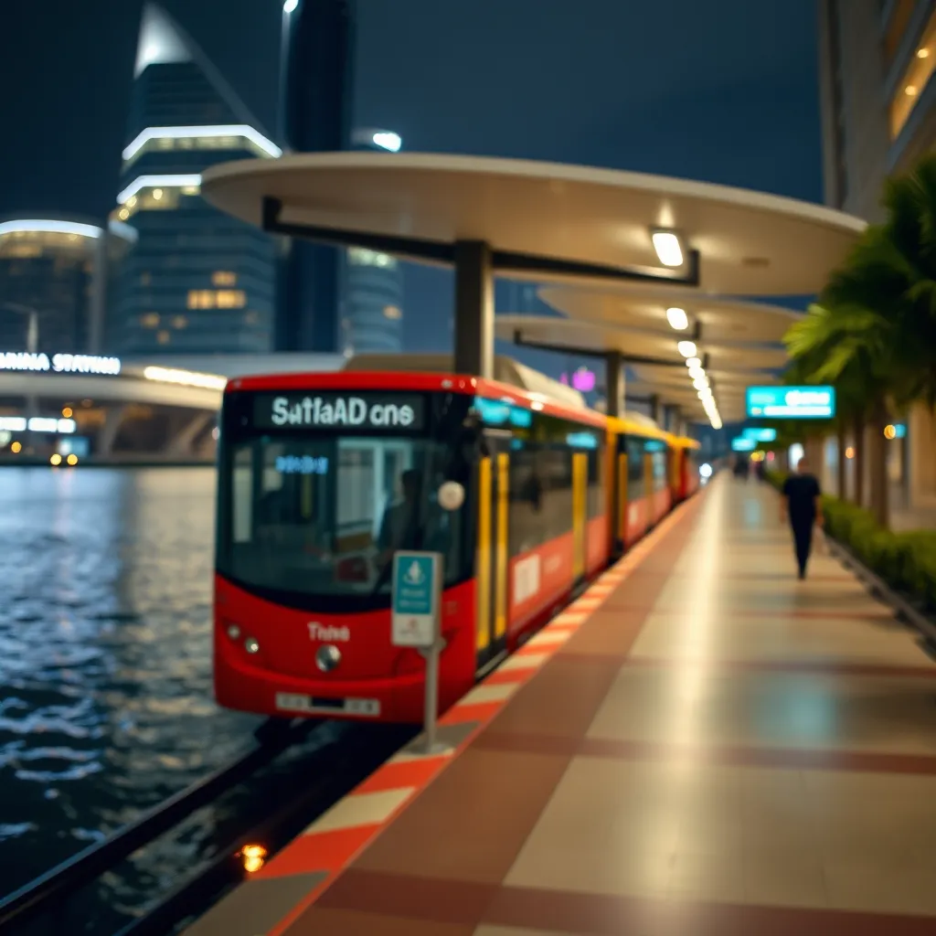 Discovering the Marina Promenade Waterbus Station