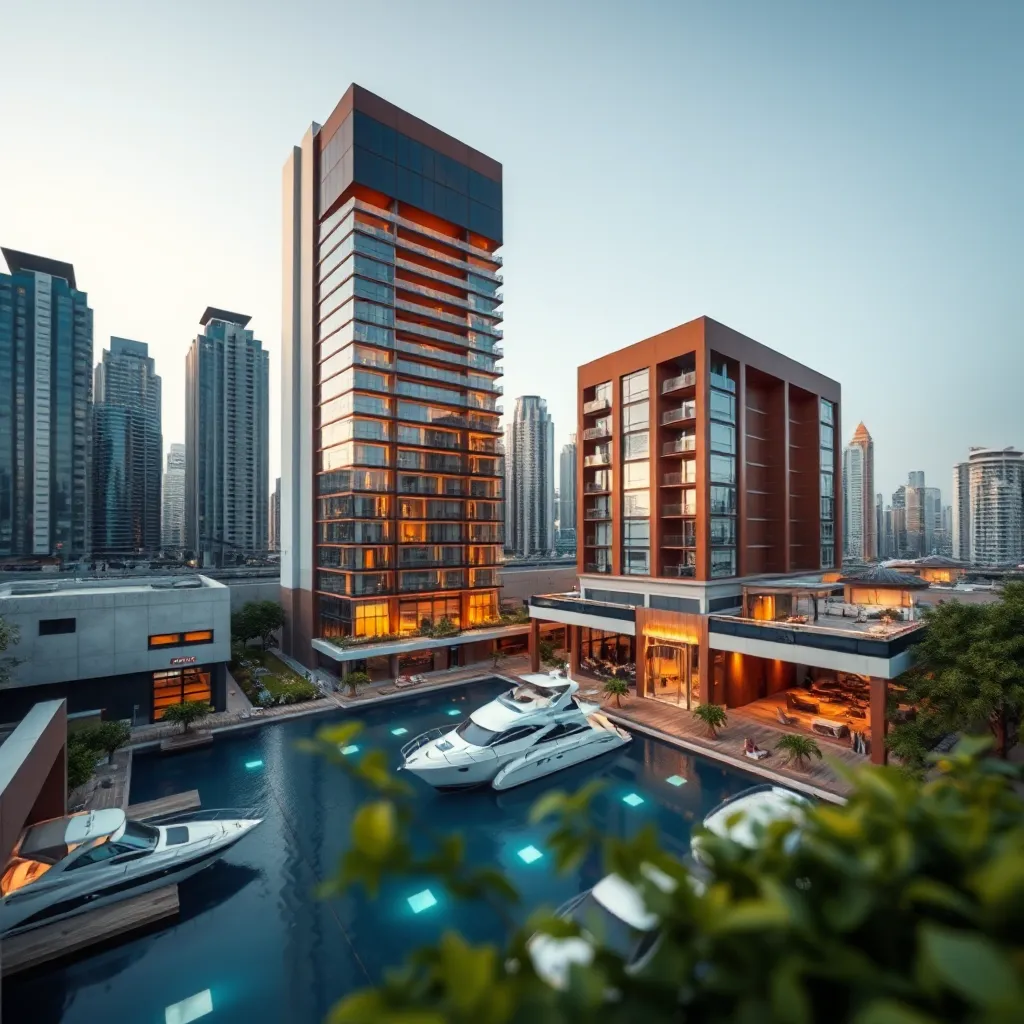 Exploring the Marina Suites Building: An In-Depth Look