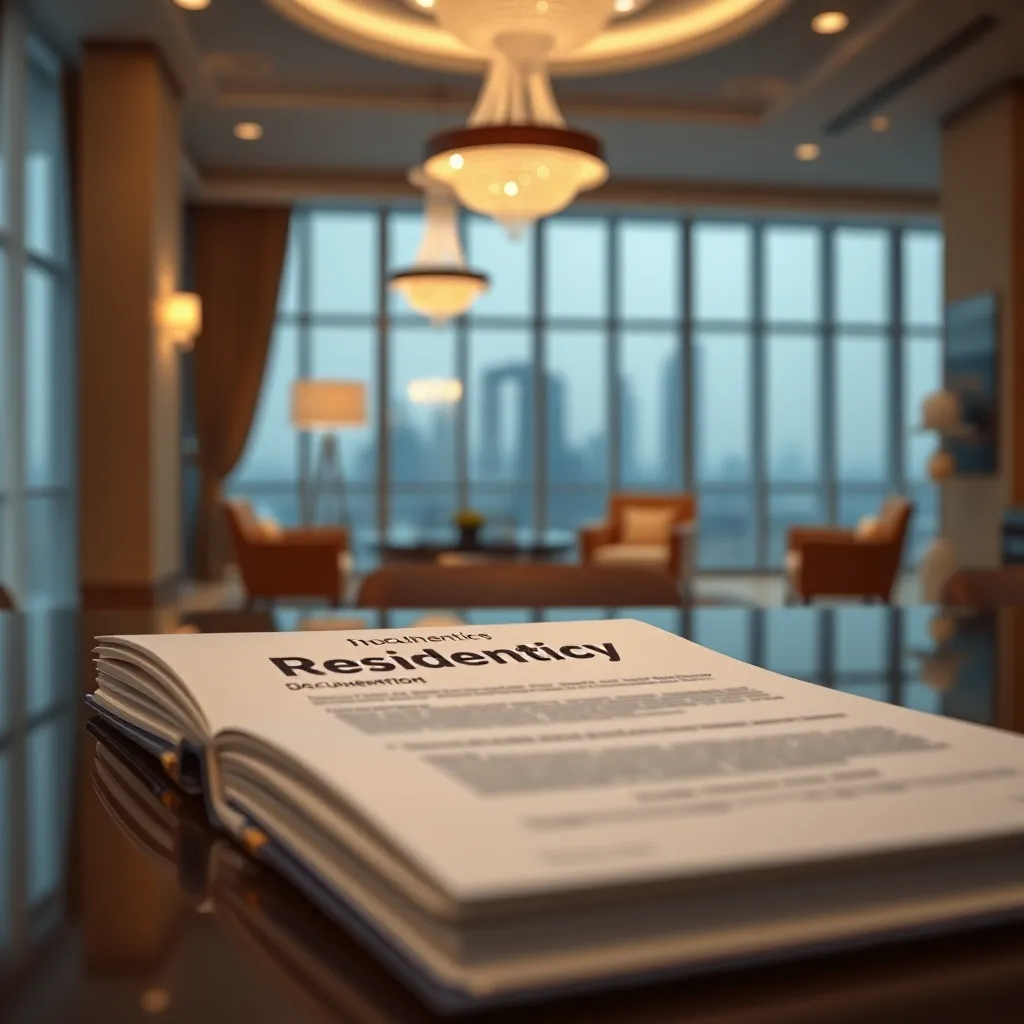 Essential Steps for Obtaining Residency in Dubai